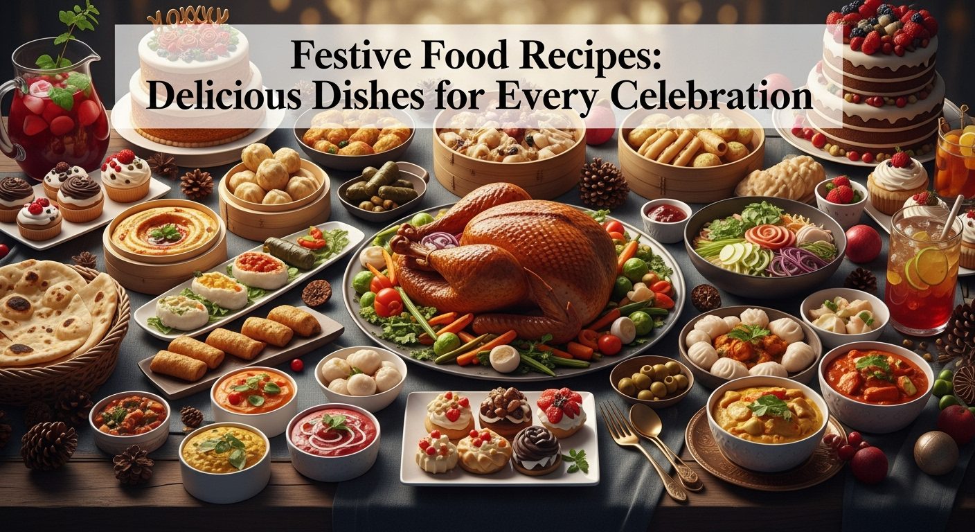 Festive food recipes: Delicious Dishes for Every Celebration - Famous ...